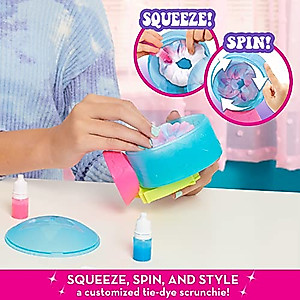 Barbie Tie-Dye Deluxe 21-Piece Styling Head, Black Hair, Includes 2 Non-Toxic Dye Colors, Kids Toys for Ages 3 Up by Just Play