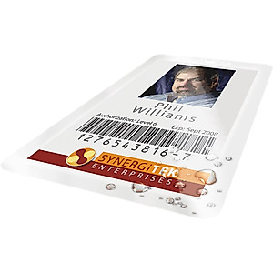 Swingline GBC Laminating Sheets, Thermal Laminating Speed Pouches, Badge Size, 7 Mil, HeatSeal UltraClear, 100 Pack (3200016)