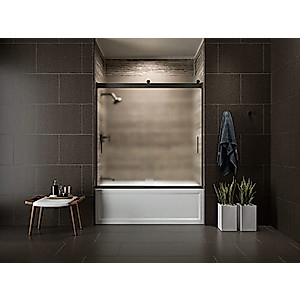 KOHLER K-1123-LA-0 Archer 60-Inch x 32-Inch Alcove Bath with integral apron, integral flange and left hand drain, White, one-size