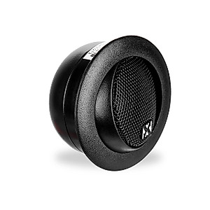 NVX® VSPTW 1" Premium Car Tweeters, 450W Max, 150W RMS, Silk Dome Tweeters with Passive X-Overs, Easy to Install in Cars/Trucks/Doors (Pair)