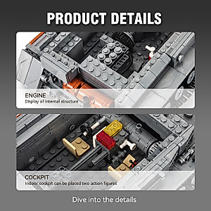 DAHONPA Panzer-Ⅳ Tank Army Building Block(1328 PCS),WW2 Military Historical Collection Model with Soldier Figures,Toys Gifts for Kid and Adult.