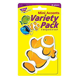 TREND enterprises, Inc. Fish Mini Accents Variety Pack, 36 ct