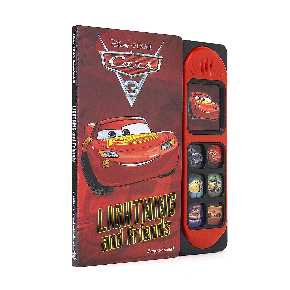 Disney Pixar Cars 3 - Lightning McQueen and Friends Little Sound Book - Play-a-Sound - PI Kids