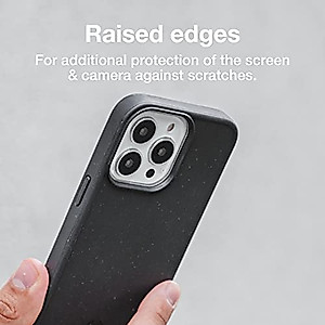 WOODCESSORIES - Phone Case for iPhone 13 Pro Max Case biodegradeable Black - Ecofriendly, Made of Plants