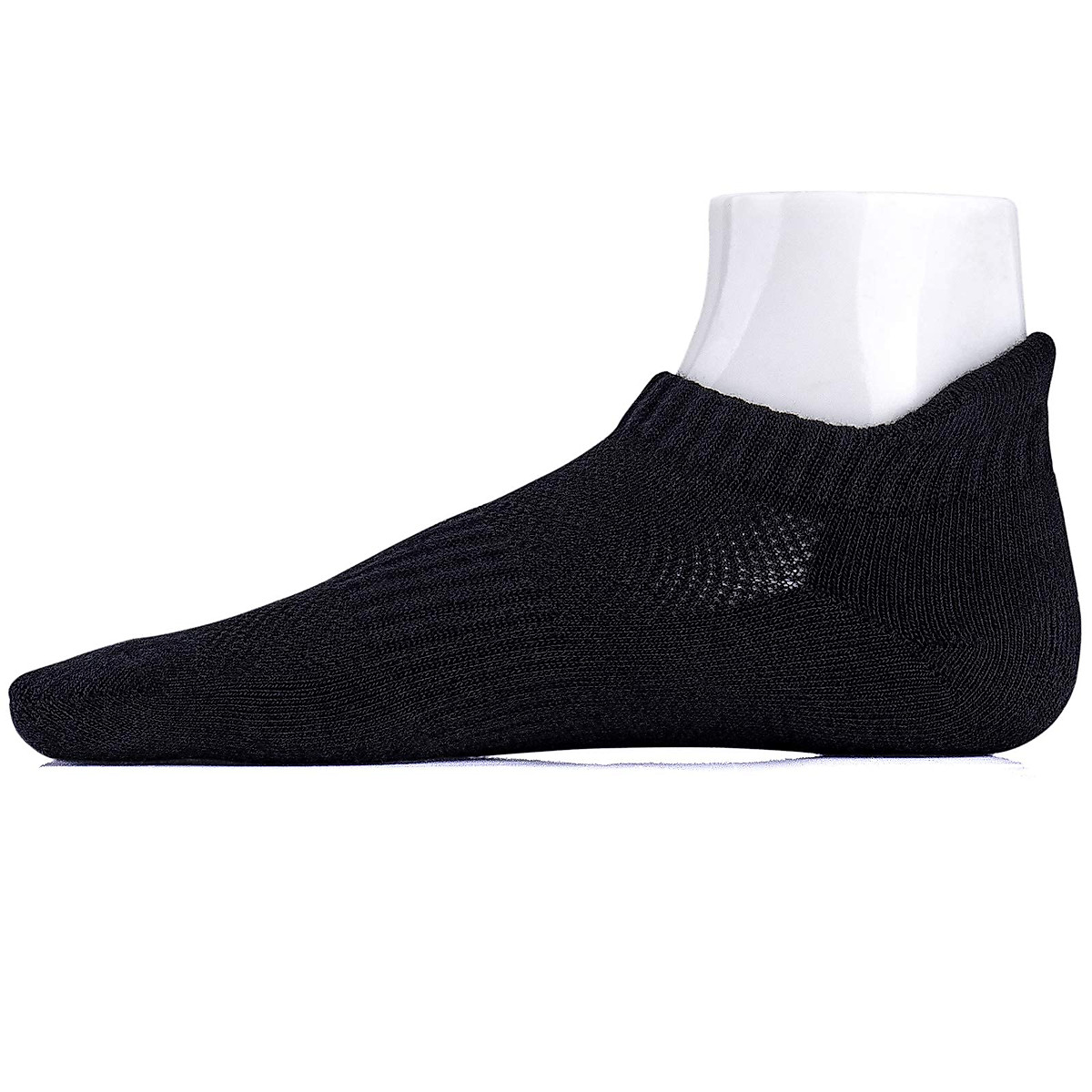 IDEGG 8 Pairs Ankle Performance Athletic Running Socks Low Cut Sports Tab Socks for Women and Men