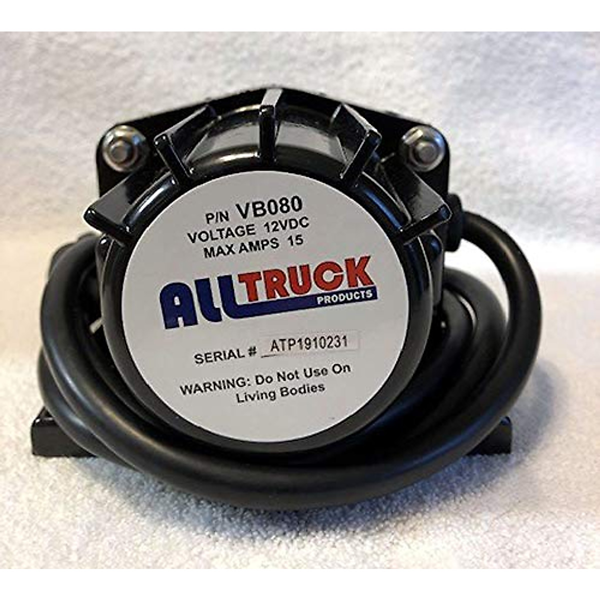 ALL TRUCK PRODUCTS VB080 80 LB 12 VDC Vibrator for Salt Sand Spreader, Concrete Mixer. Dump Truck, Fertilizer Spreader, Lime Spreader,Manure Spreader, Grain Bin
