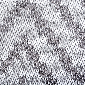 DII Rustic Farmhouse Throw Blanket with Decorative Tassles, Use for Chair, Couch, Bed, Picnic, Camping, Beach, & Just Staying Cozy at Home (50 x 60), Large Chevron Gray