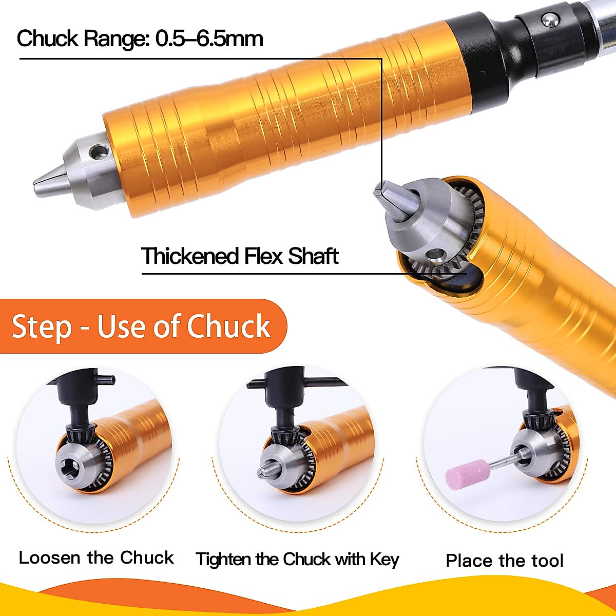 1000W 30000RPM Electric Flex Shaft Rotary Tool Foot Pedal Control Flex Shaft Hanging Grinder Carver Can Forward-Reverse Rotation, Multi-function Kit with Accessories for Carve-Buffing Diy Craft work