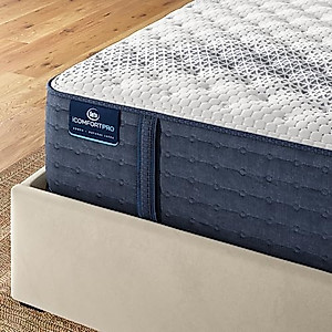Serta iComfortPro - Kingston 14" Firm Queen Latex Foam Mattress - Cooling System, 5 Support Zones, and Responsive Latex Foam - 100 Night Trial and CertiPUR-US Certified