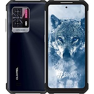 Rugged Smartphone Unlocked OUKITEL WP17 (Latest), 8300mAh Battery Cell Phones, Night Vision Camera with 64 MP Rear Camera, Android 11 with 8GB RAM + 128GB ROM, 6.78“FHD+ Display Mobile Phone