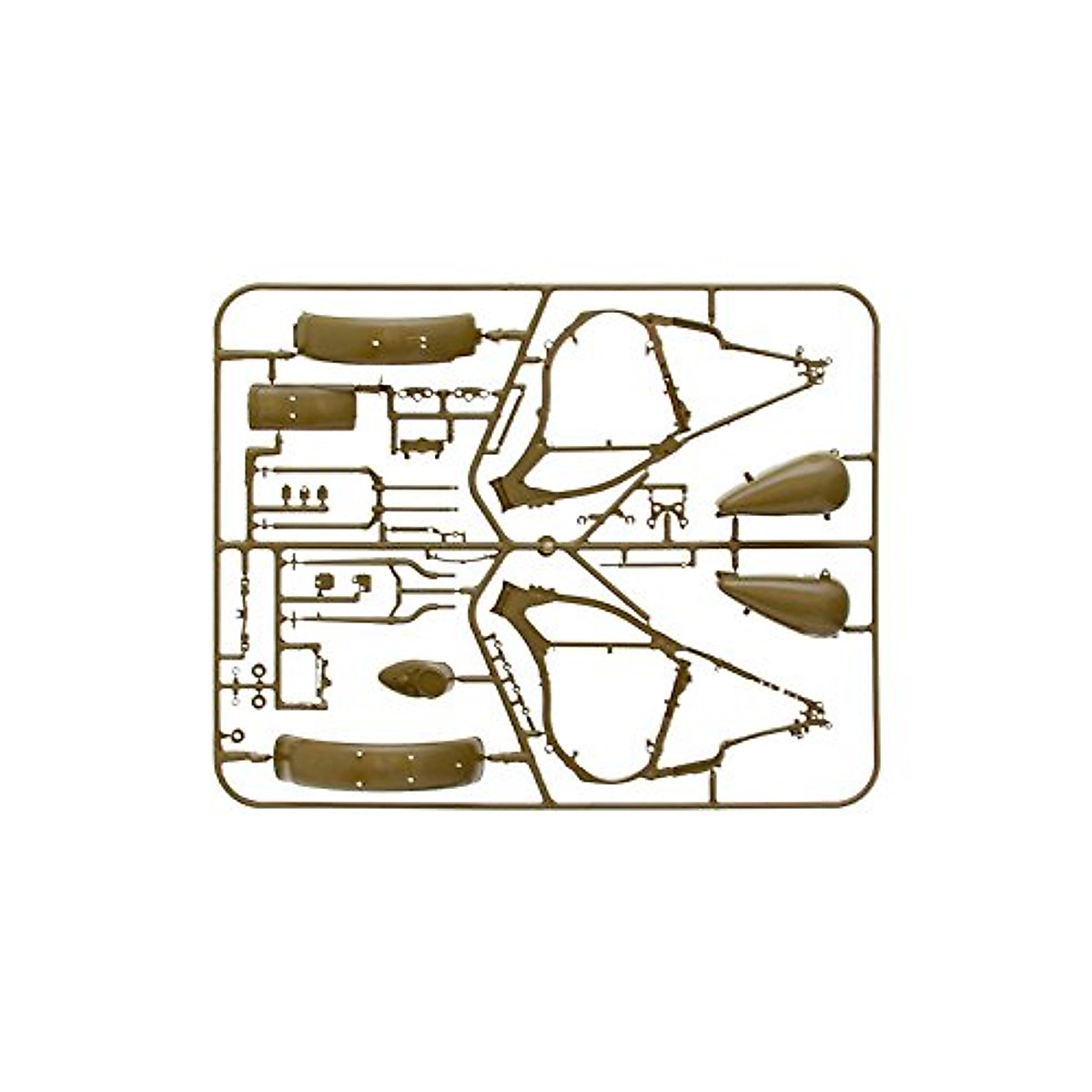 Italeri Harley Davidson WLA 750 WWII Military Motorcycle 1:9 Scale - Plastic Model Kit 7401