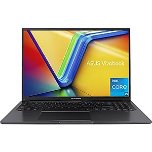ASUS 2023 Newest Vivobook 16 Laptop, 16” WUXGA (1920x1200) 16:10 Laptop, Intel Core i5-1235U CPU, 40GB RAM, 2TB SSD, Intel UHD Graphics, Wi-Fi, Thin and Light, Windows 11 Home, Indie Black
