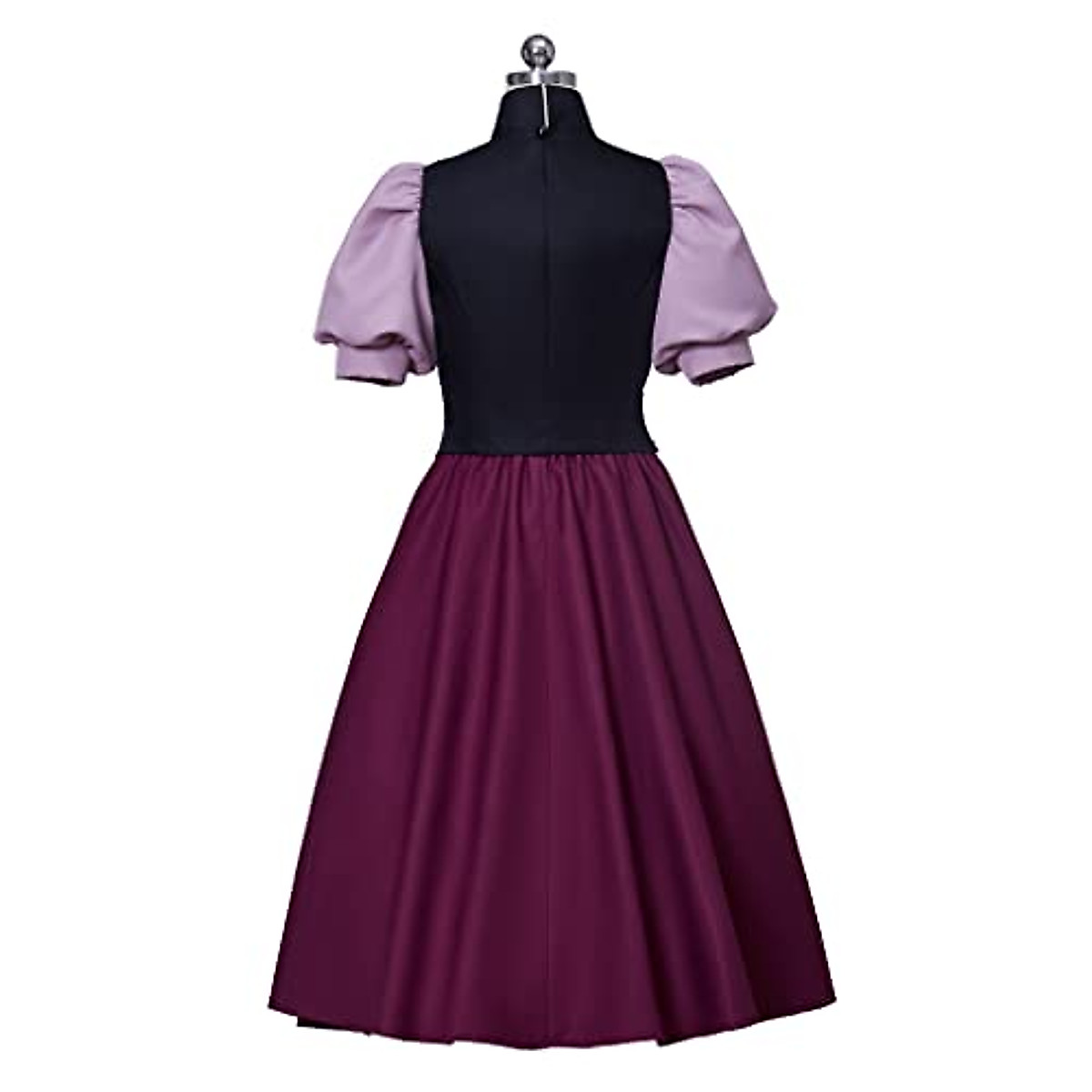 LoliMiss Womens Amity Blight Costume for The Owl House Cosplay Halloween Dress Outfits (XXXL, Purple)