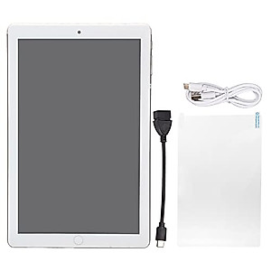 HD Tablet,MTK6592 1GB RAM 16GB ROM WiFi Tablet 8 Core for Entertainment Office to Watch TV Shows to Play Games (Silver)