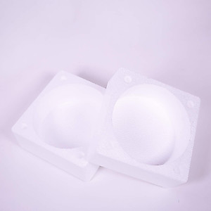 TAIFENG G Note Throat Chakra Blue Colored Quartz Frosted Crystal Singing Bowl 8 inch