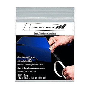 Install Proz * Self-Healing Clear Paint Protection Film Kits (Door Edge Protection Film 150" x 5/8")