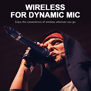 Xvive U3 Dynamic Microphone Wireless System with XLR Transmitter and Receiver
