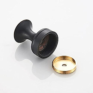 Leyden Bronze Towel Hooks, Oil Rubbed Brass Robe Hooks Antique Coat Clothes Hanger Bathroom Kitchen 2 Packs