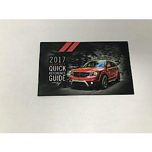 2017 Dodge Journey Owners Manual Handbook Set with Case OEM Z0B063