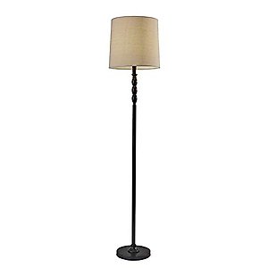 Adesso 1571-01, Floor Lamp, Black