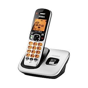Uniden DECT 6.0 Expandable Cordless Phone with Caller ID - Silver (D1760)