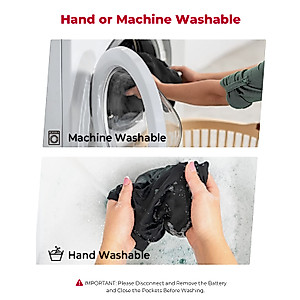 KEMIMOTO Heated Vest for Men, Warming Vest, Heated Hunting Vest, BATTERY NOT INCLUDED, Electric Heated Vest