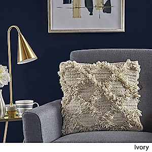 Christopher Knight Home Jucar Wool Pillow, Ivory