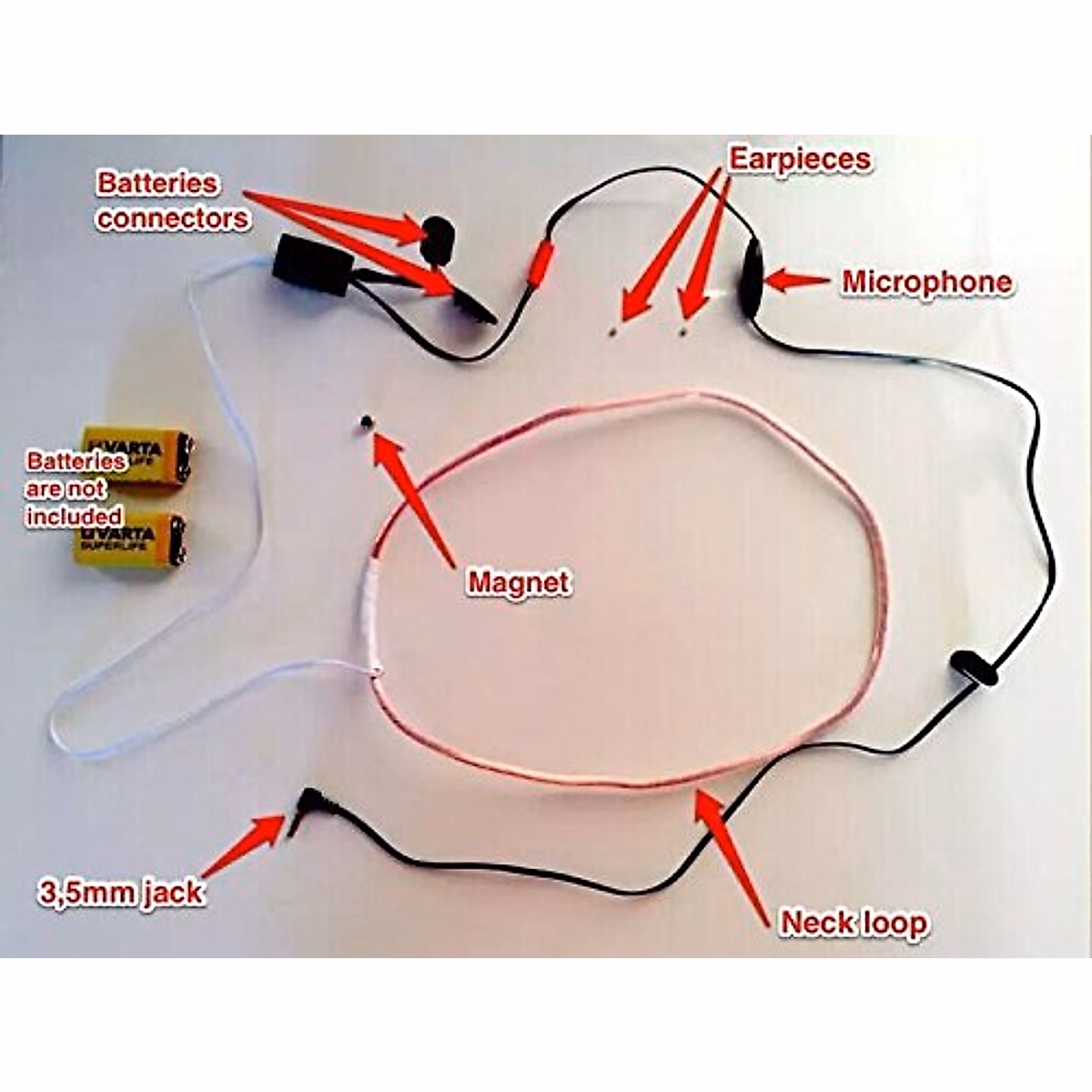 COOMAX Mini Spy Earpiece Invisible Earphone Cheat Covert Earpiece for Mobile Phone