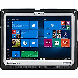 Toughbook Panasonic CF-33, Intel i5-7300U, 12" QHD Touch-Digitizer, 16GB RAM, 512GB SSD, Infrared Webcam, GPS, 4G LTE, 2D Barcode Reader, Fingerprint Reader, Premium Keyboard, Win 10 Pro (Renewed)