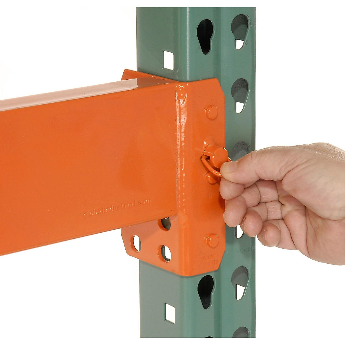 Global Industrial Teardrop Pallet Rack Add-On 48"W X 42"D x 96"H