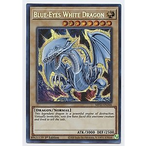 Blue-Eyes White Dragon - MP22-EN266 - Prismatic Secret Rare - 1st Edition