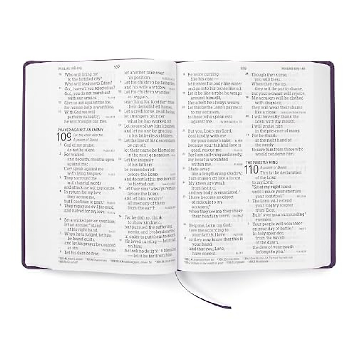 CSB Super Giant Print Reference Bible, Value Edition, Purple LeatherTouch, Red Letter, Presentation Page, Cross-References, Full-Color Maps, Easy-to-Read Bible Serif Type