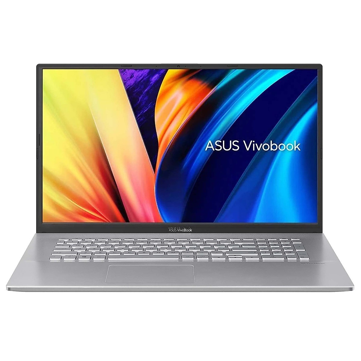 Asus VivoBook 17 High Performance Slim Laptop Intel Core i3 up to 4.1Ghz 8GB RAM 256GB SSD 17.3in Full HD Web Cam HDMI Finger Print Reader Windows 11 (K712 – Renewed)