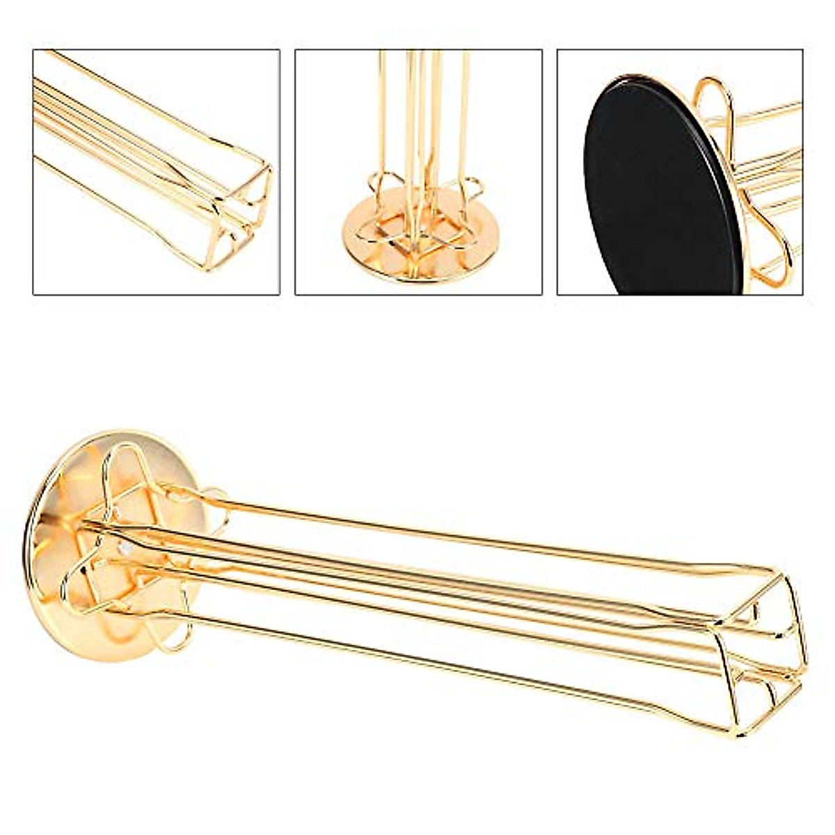 Elegant Modern Rotating Coffee Capsule Stand Holder Rack Practical Kitchen Storage Supplies for 40pcs Capsules