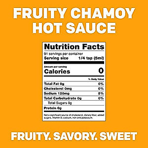 Tajin Fruity Chamoy Hot Sauce 15.38 oz (Pack of 2)