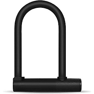Bicycle Locks Heavy Duty Anti Theft Bike Lock Heavy Duty Bike Lock,Bike Lock Bicycle U Lock Anti-Theft Road Mountain Bike Motorcycle Lock Bicycle Accessories Steel Cable Security Locks-Black Set