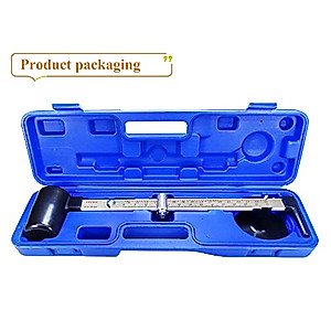 YUCHENGTECH Mud Hydrometer Mud Scale Liquid Densimeter Hydrometer Mud Gravity Balance Hydrometer with Measuring Range 0.96-2.5g/cm³ Measuring Accuracy 0.01g/cm³