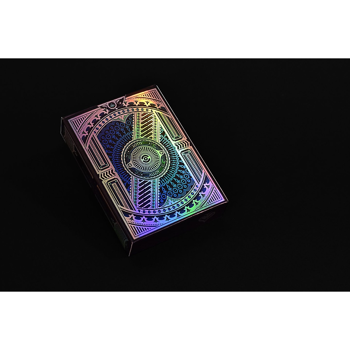 Alloy Cobalt Playing Cards Poker Deck Custom Design Foiled Backs & Faces New