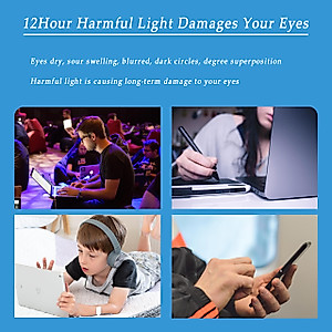 Kursan Oversized Square Black Glasses for Women Men Big Frame Blue Light Blocking Glasses Fashion Eyeglasses (Bright Black)