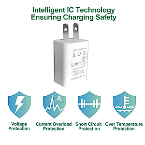 AYIIFEI 26FT Power Extension Cable and Adapter for Wyze Cam v4,Wyze Cam Pan v3,Wyze OG, Wyze Cam v3 and v3 Pro Outdoor,Waterproof Flat Micro USB Charging Cord Charger for Security Camera 2 Pack