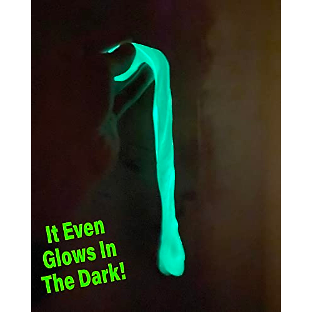 Angry Beaver Stress Relief Putty - Glow in The Dark Dill Dough - Funny Gag Gift for Women - Fun Stress Toy for Adults, Fidget Putty Stocking Stuffers, Relaxing Gift Baskets