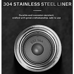 Water Bottle - Thermoses Water Bottle,Thermos-Portable Sports Water Bottle,Smart Water-Bottle Portable-Thermos 304 Stainless-Steel Led Temperature Display by Operazone (20_White)