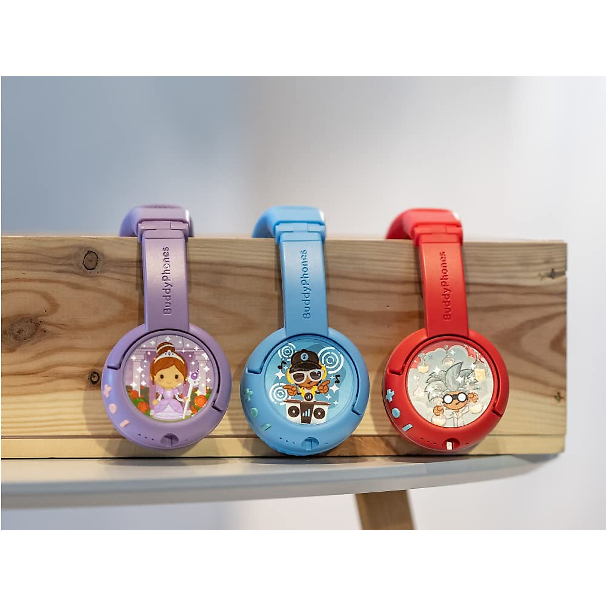 Made for Amazon Bluetooth Kids Headphones Age (3-7) | Purple