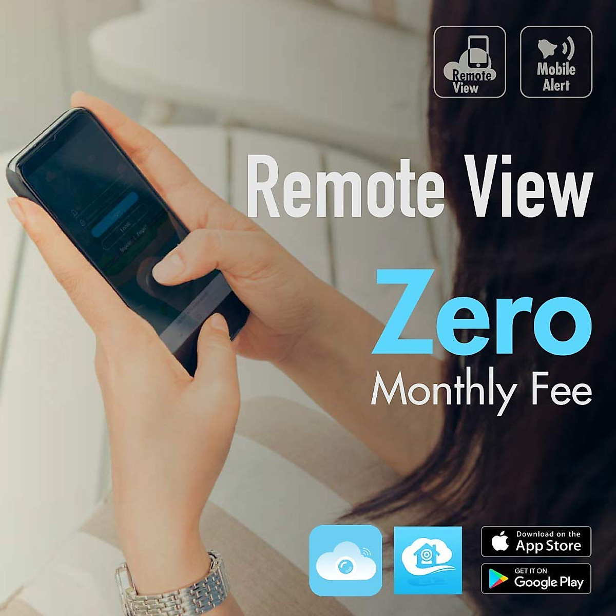 (2022 Upgraded Ver.) [8CH] Crystal Vision CVT808A-20WB 1080P Full HD Wireless Surveillance System NVR CCTV w/ 2TB HDD, Built-in Monitor & Router, 3MP Camera Auto Pair