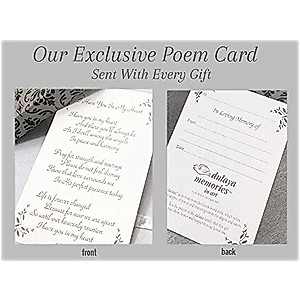 Bereavement Blanket to Send for Funeral Memorial Service, Blankets and Throws for Loss of Loved One, Made in USA Christian Throw Afghan When Someone Passes Away and Condolences Card