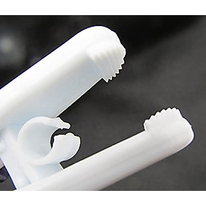 NAHANCO CLIP100 Plastic Tubular Hanger Clip (Pack of 100)