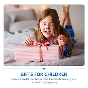 Gadpiparty Rattan Baby Boy Shower Candy Boxes Woven Flower Basket Baby Stroller Shape Wedding Favor Basket Christmas Birthday Treat Box Baptism Basket Boxes Blue