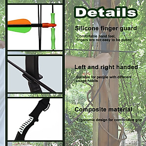 Runzkzy Bow and Arrow for Teens Beginner Archery Set for Youth Bow and Arrow Shooting Practice Compound Bow for Kids Backyard and Outdoor Archery Training Middle School Boy Gifts (Package 2)