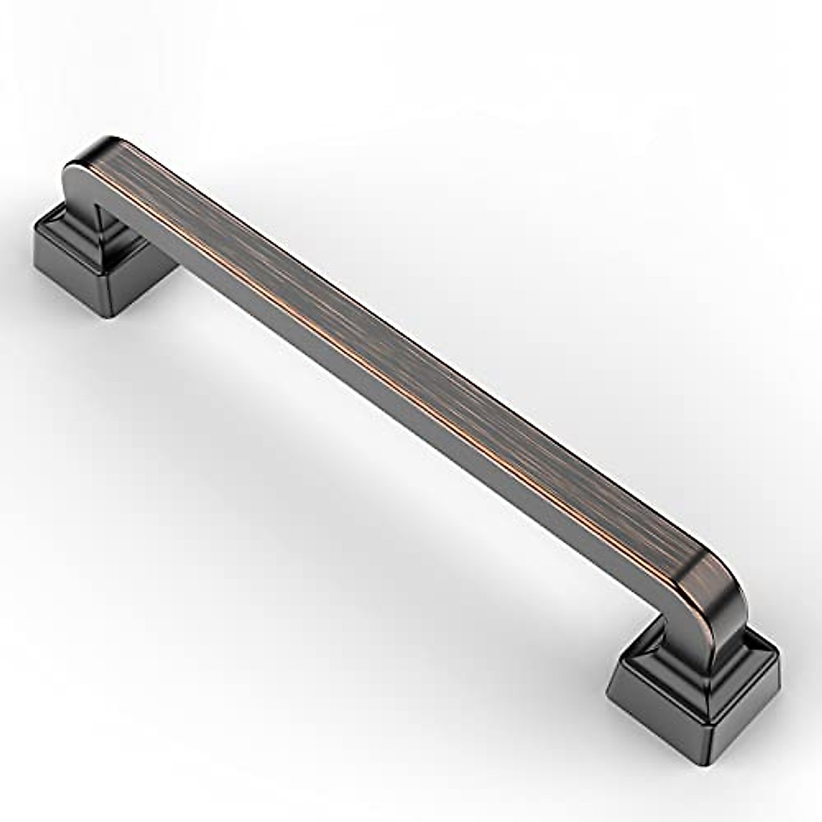 Asidrama 10 Pack 5 Inch Oil Rubbed Bronze Kitchen Cabinet Handles, Cabinet Pulls Kitchen Cabinet Hardware for Cupboard Drawer Pulls