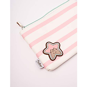Official Pusheen Bag - Kawaii Accessories - Hand Purse, Wristlet, Stationery Bag, Storage Pouch, Pen Holder, Pen Organzer